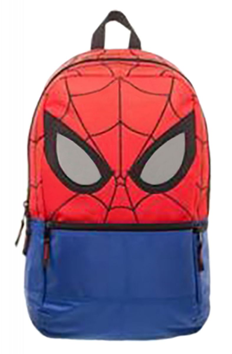 The Marvel Spiderman Backpack with Reflective Eyes in Multi