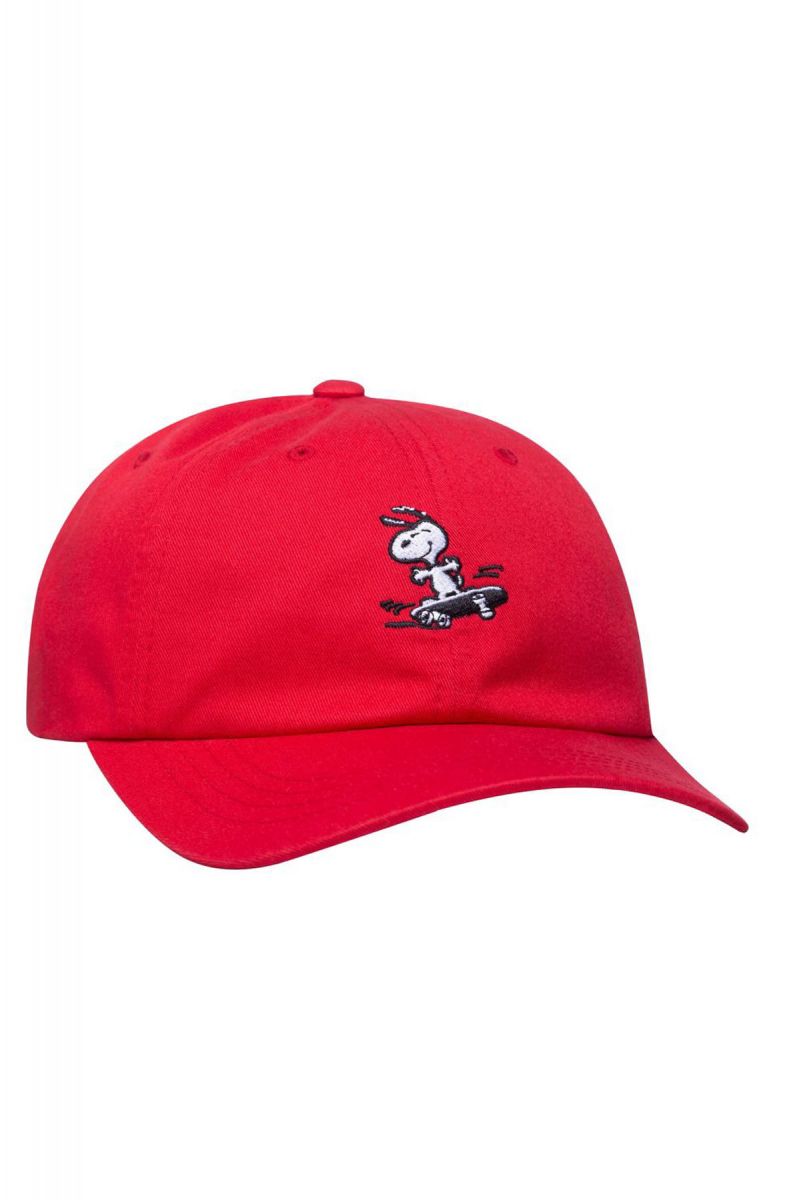 HUF The Peanuts Snoopy Sk8 Hat in Red HT00338-RED - Karmaloop