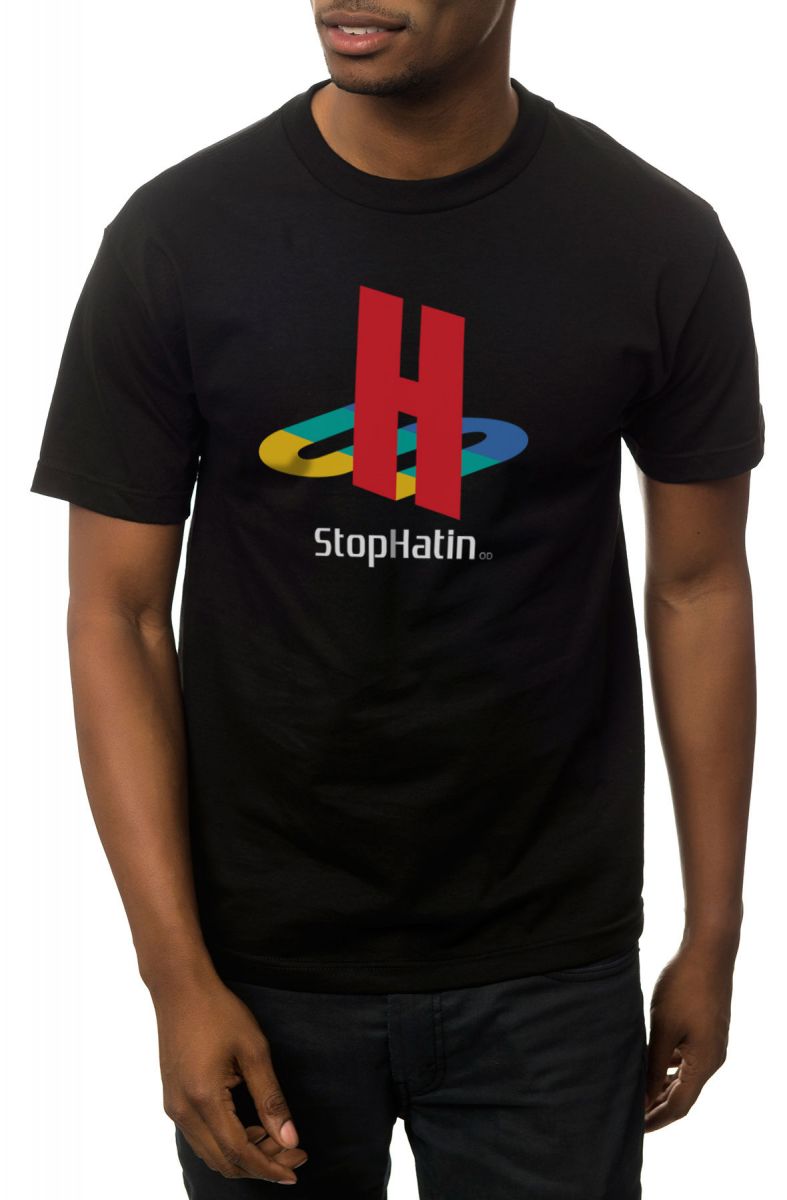 ONE DEGREE The Stop Hatin Tee in Black SV-STOPHATIN-TEE-BLK - Karmaloop