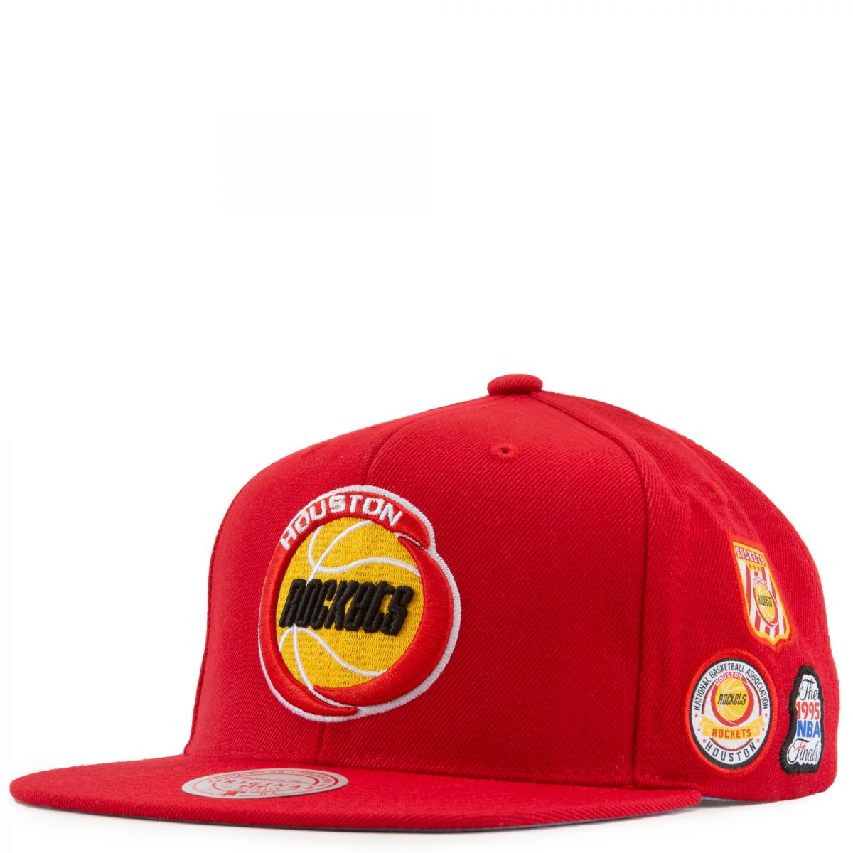 MITCHELL & NESS Houston Rockets Blue Under Finals Snapback Hat ...