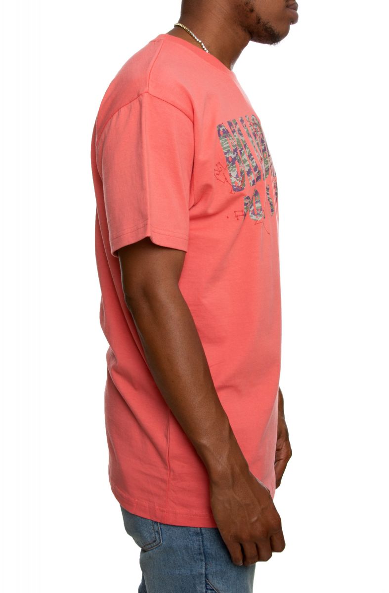 BILLIONAIRE BOYS CLUB Constellations Short Sleeve Tee in Rose of Sharon ...
