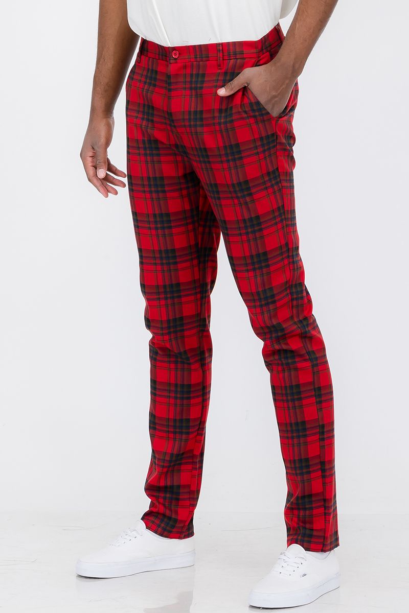 WEIV Drew Plaid Trouser Pants SR006 - Karmaloop