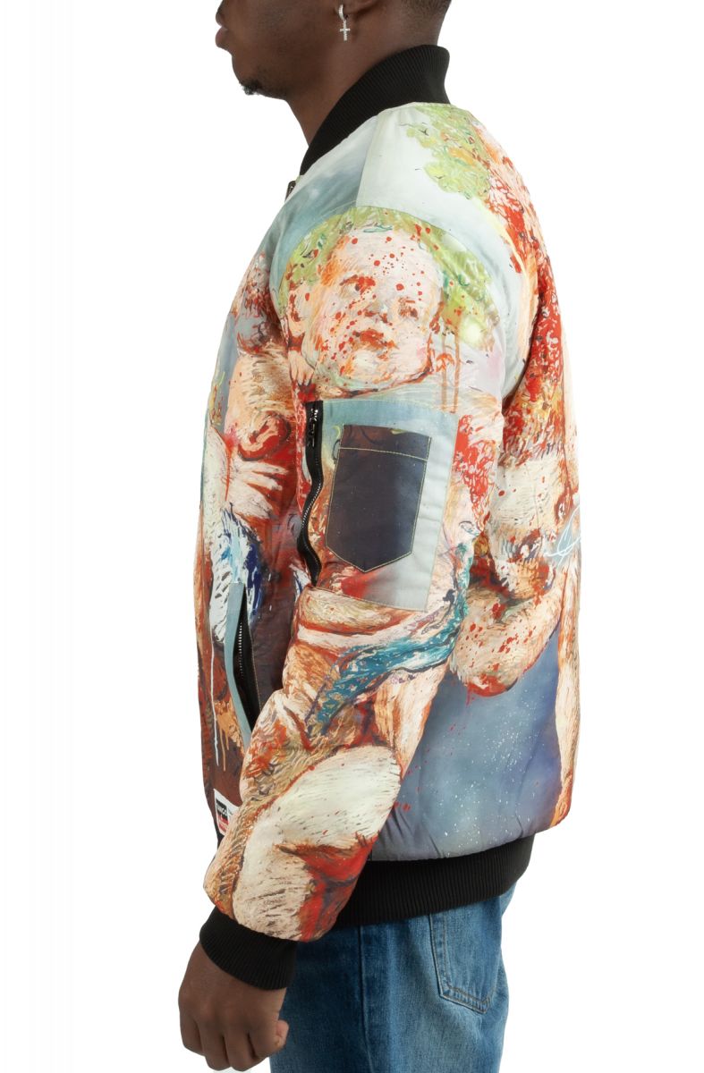 TANGO HOTEL Tri-Angel Reversible Bomber Jacket THB2160JK - Karmaloop