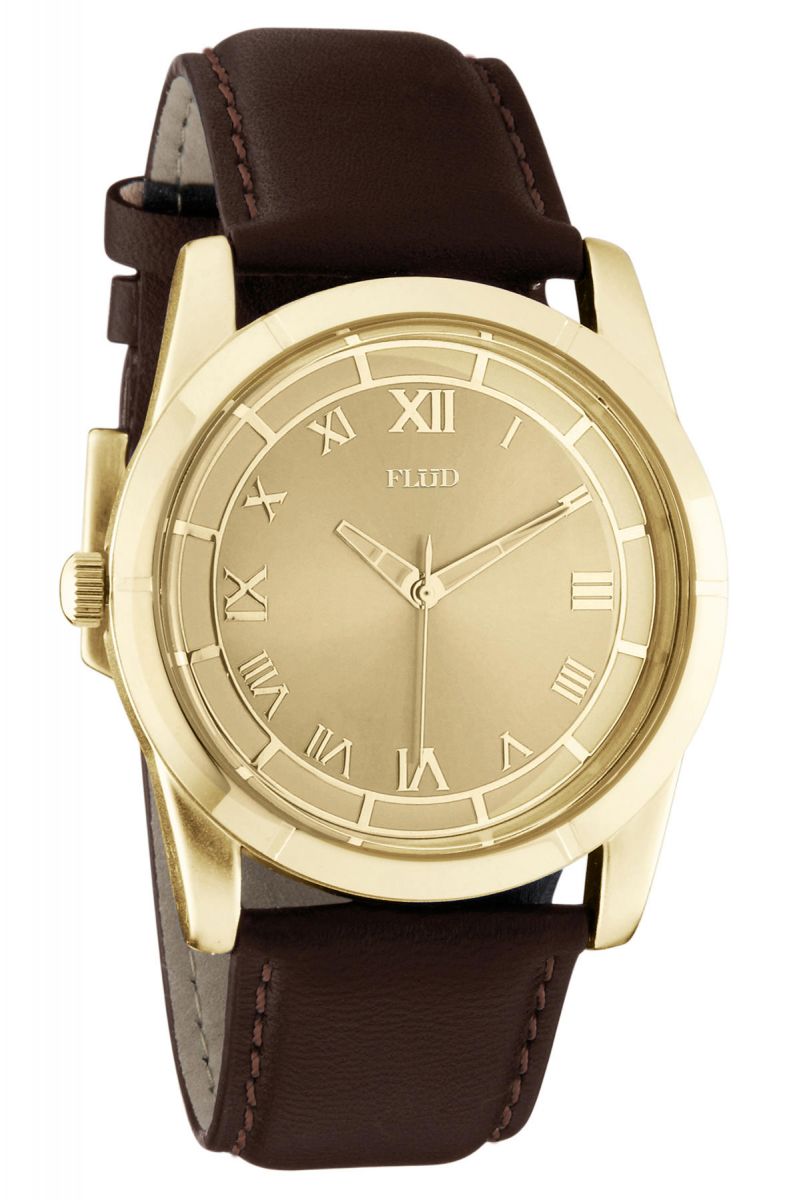 Flud Watches Watch Moment in Gold