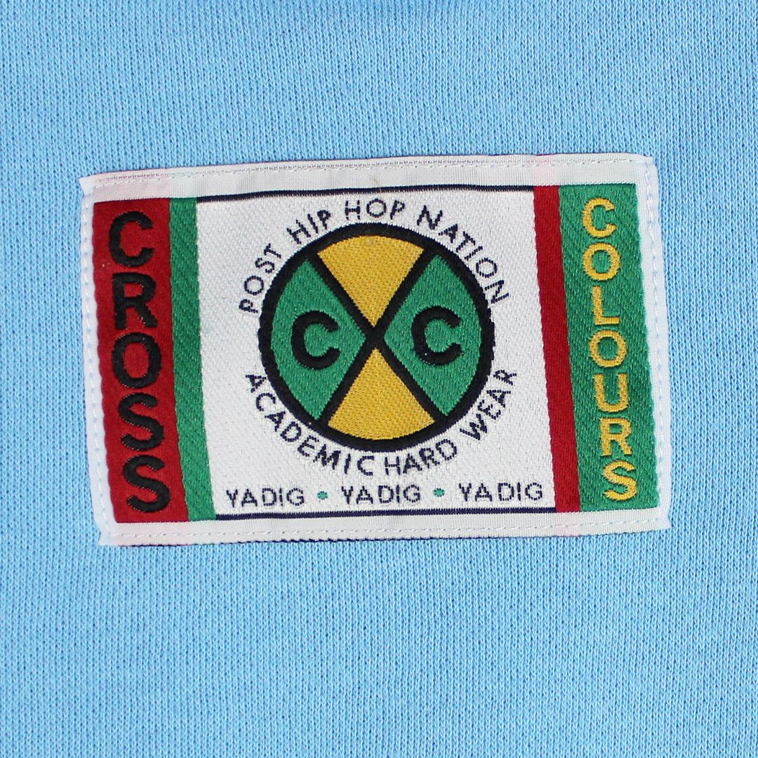 CROSS COLOURS Color Block Fleece Track Jacket - Blue CL85011CB-BLU-BLUE ...