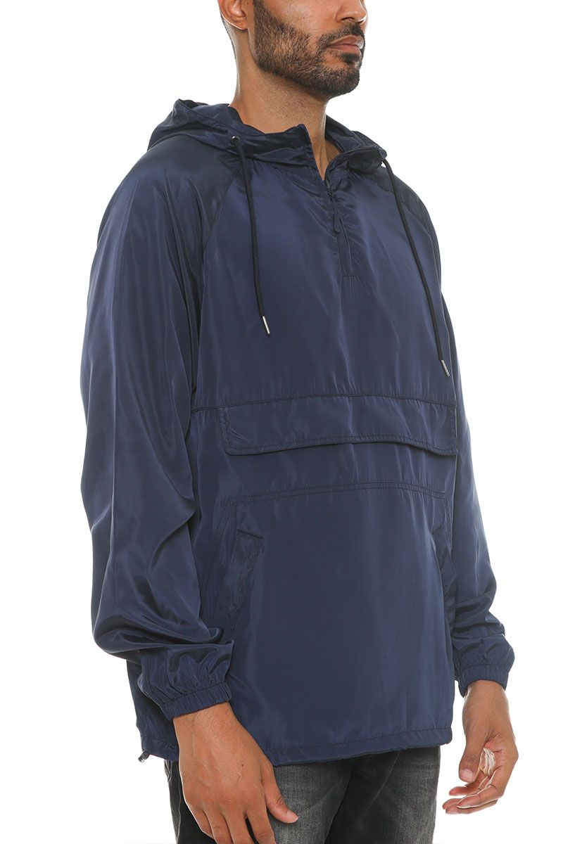 WEIV Colorblock Anorak AK291-NAVY - Karmaloop