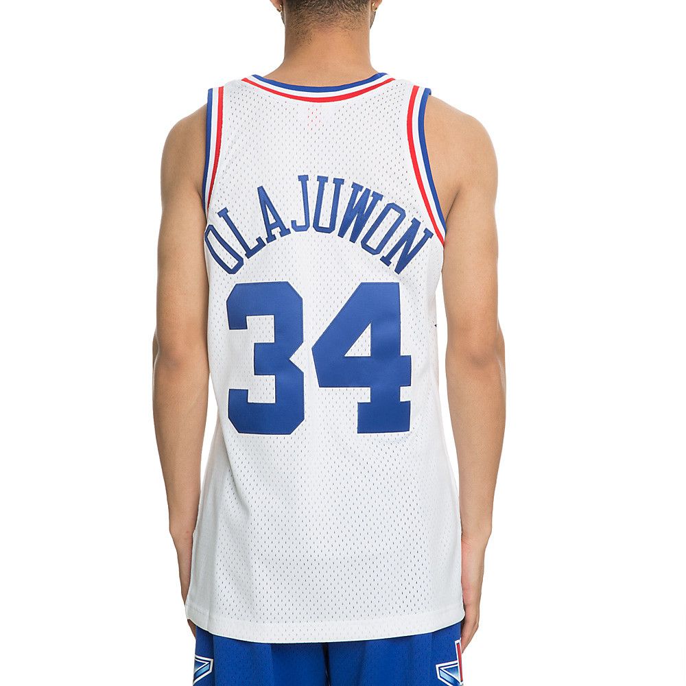 Mens All Star Hakeem Olajuwon Jersey Mens Mitchell And Ness Brands