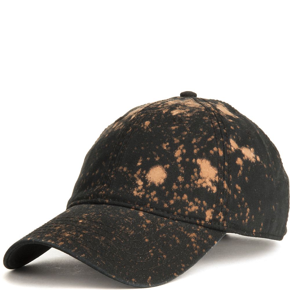 ALIAS Splatter Strapback Hat BLACK SPLATTER - Karmaloop