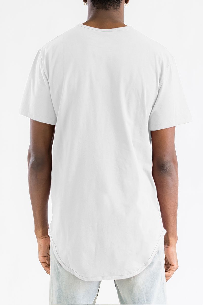 WEIV Classic Scallop Tee 3001C-WHITE - Karmaloop