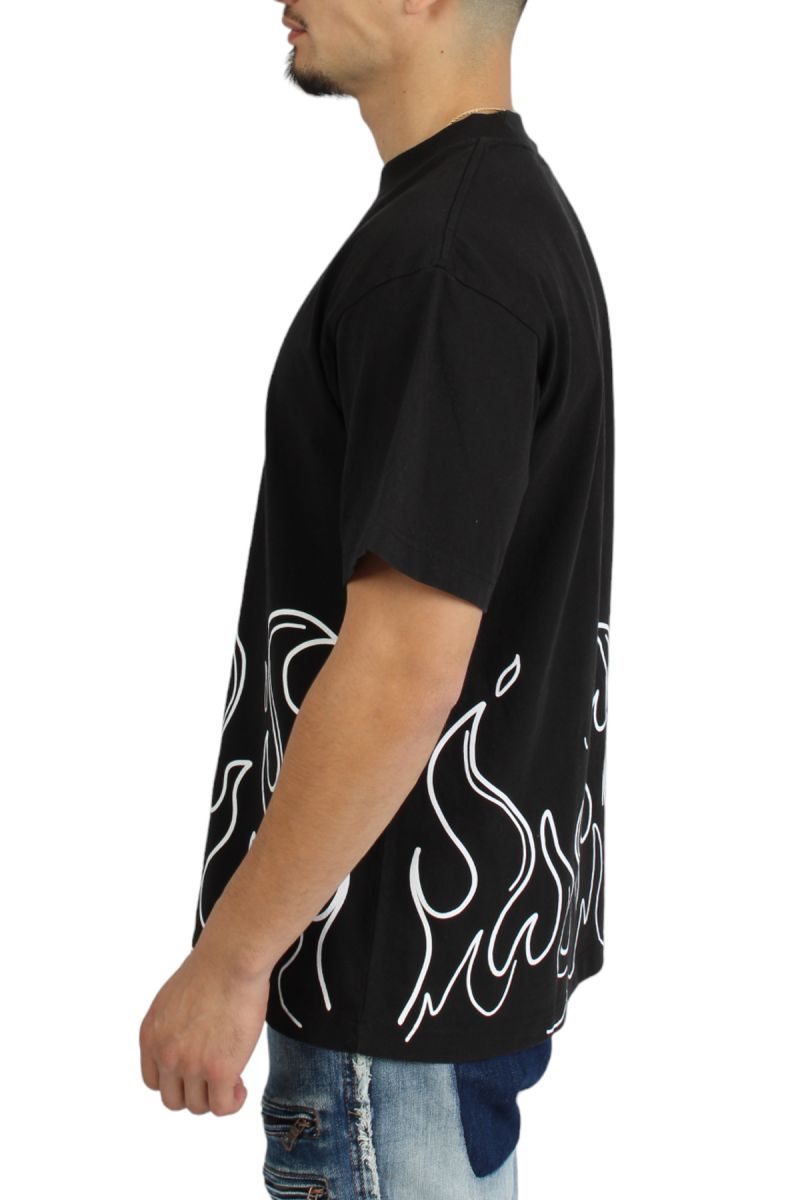 B2SS Flames T-Shirt 111-058-02-FLAM - Karmaloop