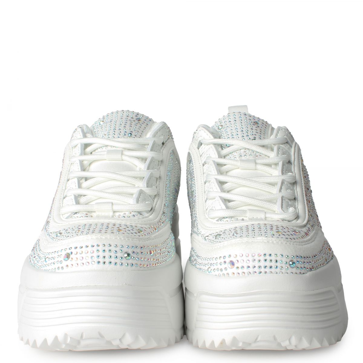BERNESS SHOES Platform Sneaker LILY5010-WHT - Karmaloop