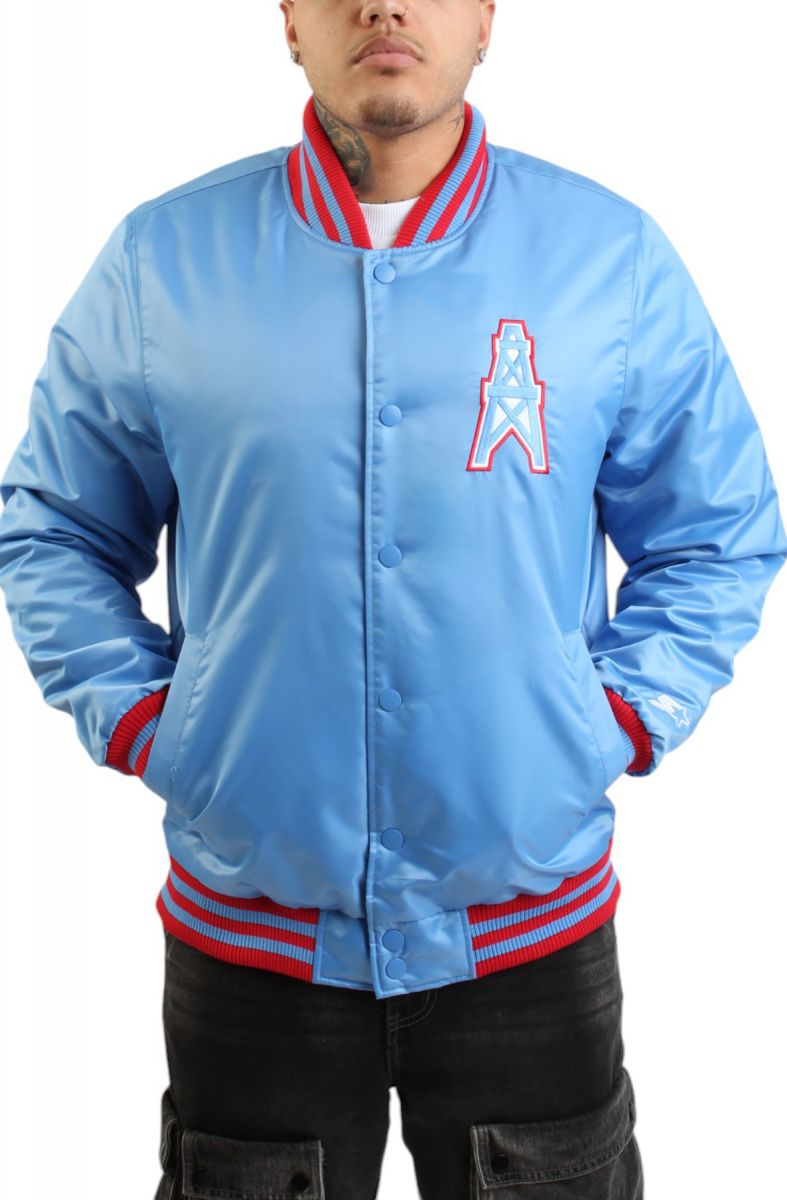 STARTER NFL Houston Oilers Varsity Jacket LS4L0494 OIL - Karmaloop