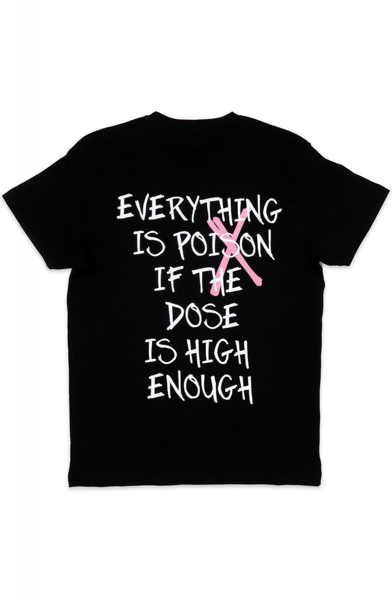 KILOS TO PARIS Everything is Poison Tee in Black POISONTEE_BLK - Karmaloop
