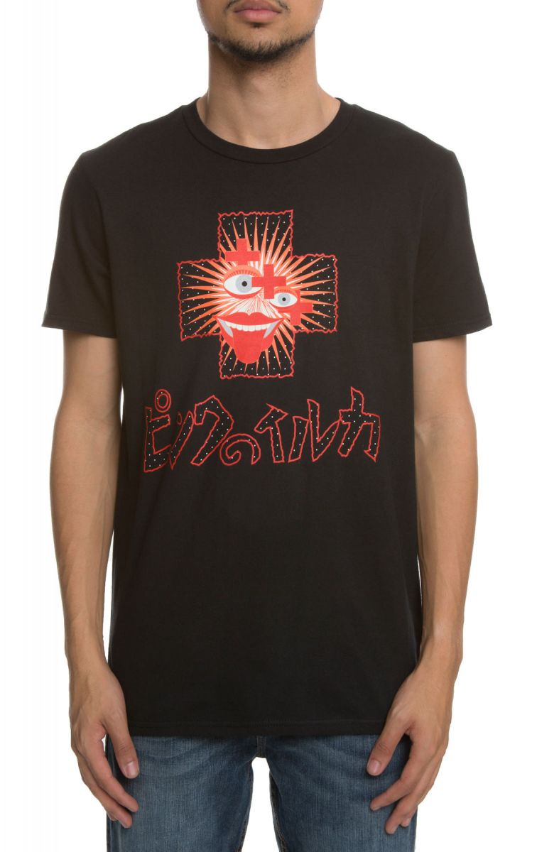 PINK DOLPHIN The Psych Promo Tee in Black OH11711PPBL - Karmaloop