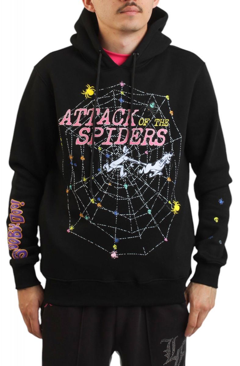 MAXIMA Scooby-Doo Attack Of The Spiders Hoodie SD50028-BLK - Karmaloop