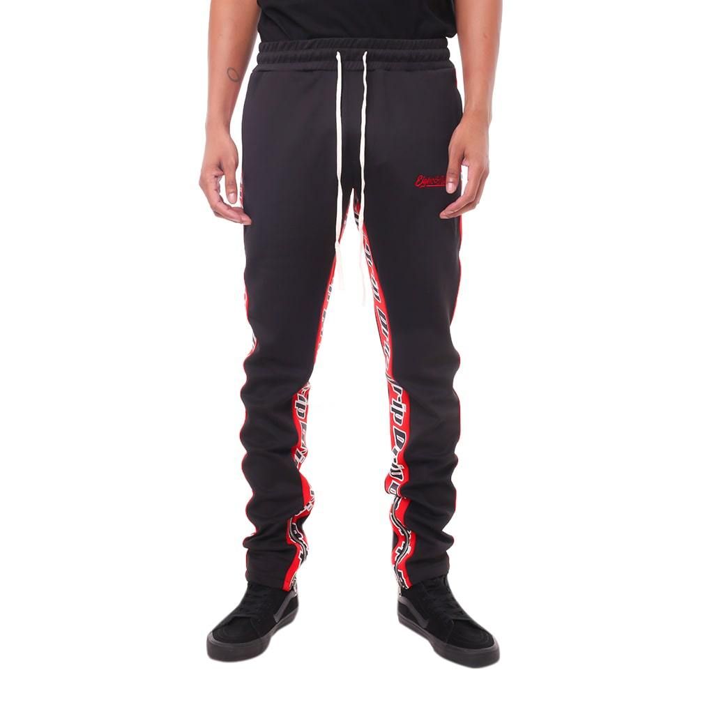 8&9 MFG CO Drip Track Pants Black TPDRIPBLK - Karmaloop