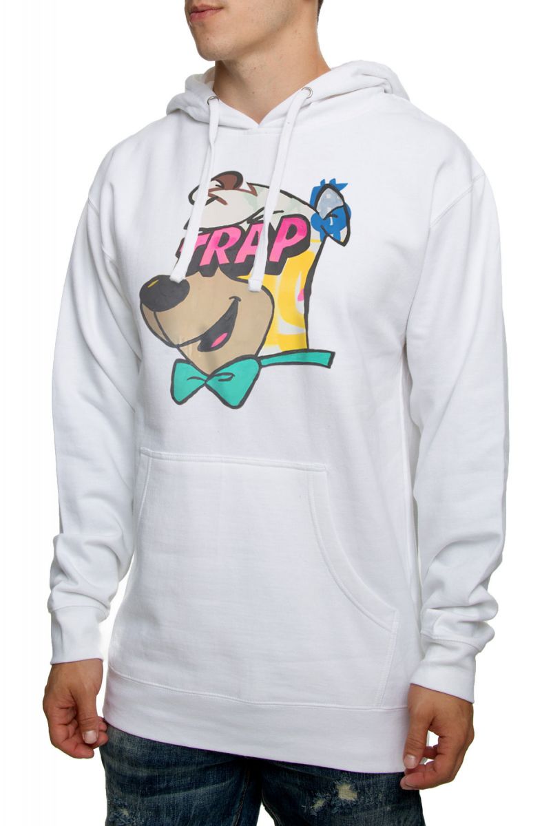 ONE DEGREE The Trap Art Hoodie in White SV-TRAPART-HOOD-WHT - Karmaloop