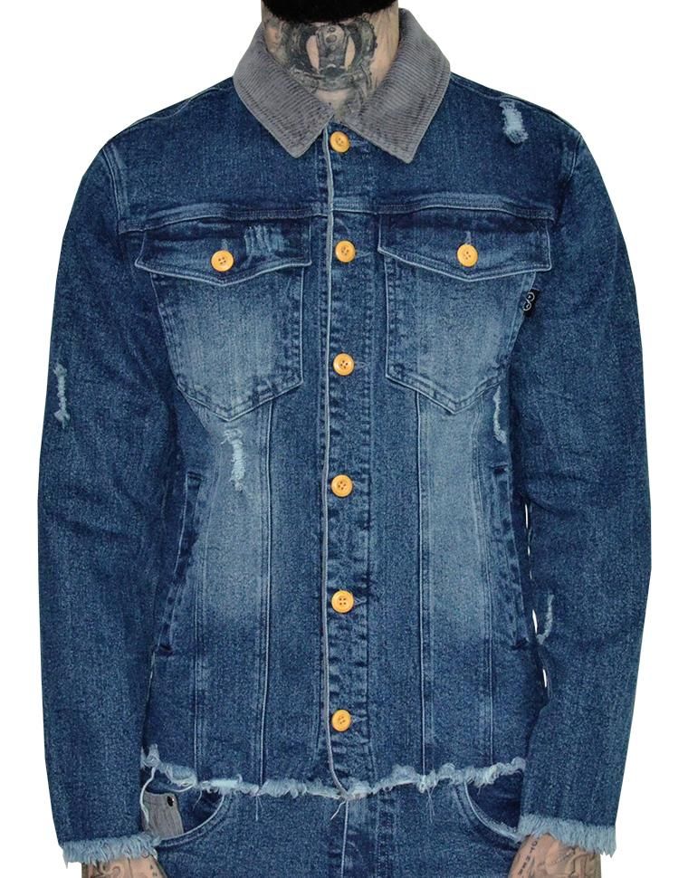 HIDEOUT Blessed Denim Jacket HDTCLTHNG-B16150 - Karmaloop