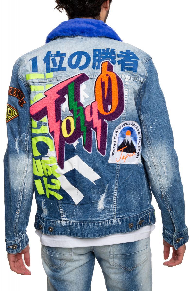 SMOKE RISE Tokyo Racing Jacket JJ9739- FERYBL - Karmaloop