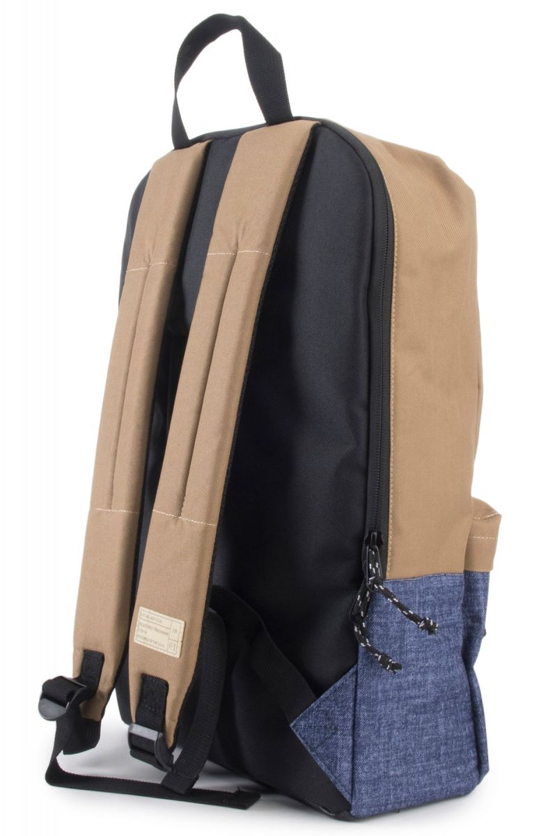 HEX The Exile Backpack in Aspect Khaki and Denim HX2011-KHDN - PLNDR