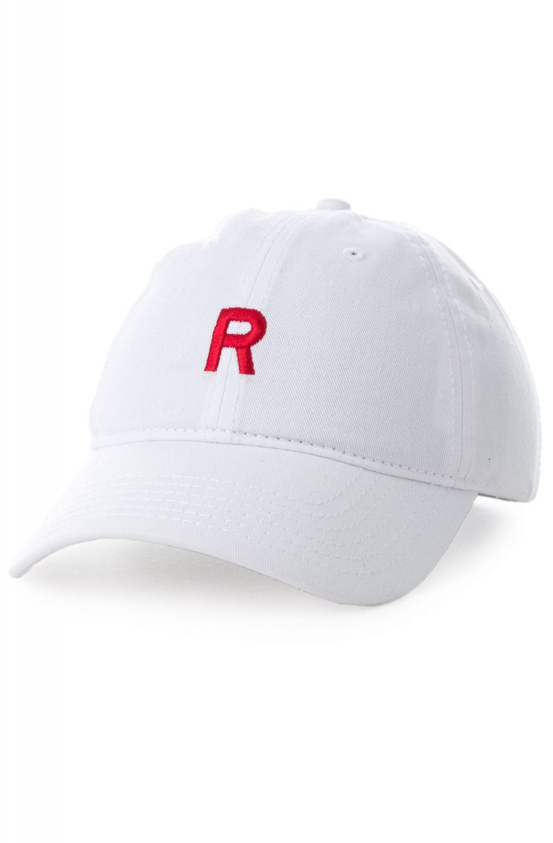 CAST SHADOW The Team Rocket Dad Hat in White CSFA17RKT-WHT - PLNDR