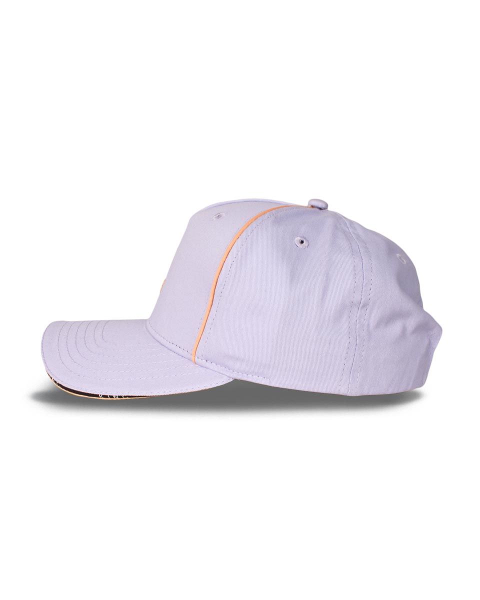 KING APPAREL Stepney Curved Peak Cap - Lavender SS22-STCL-OS - Karmaloop