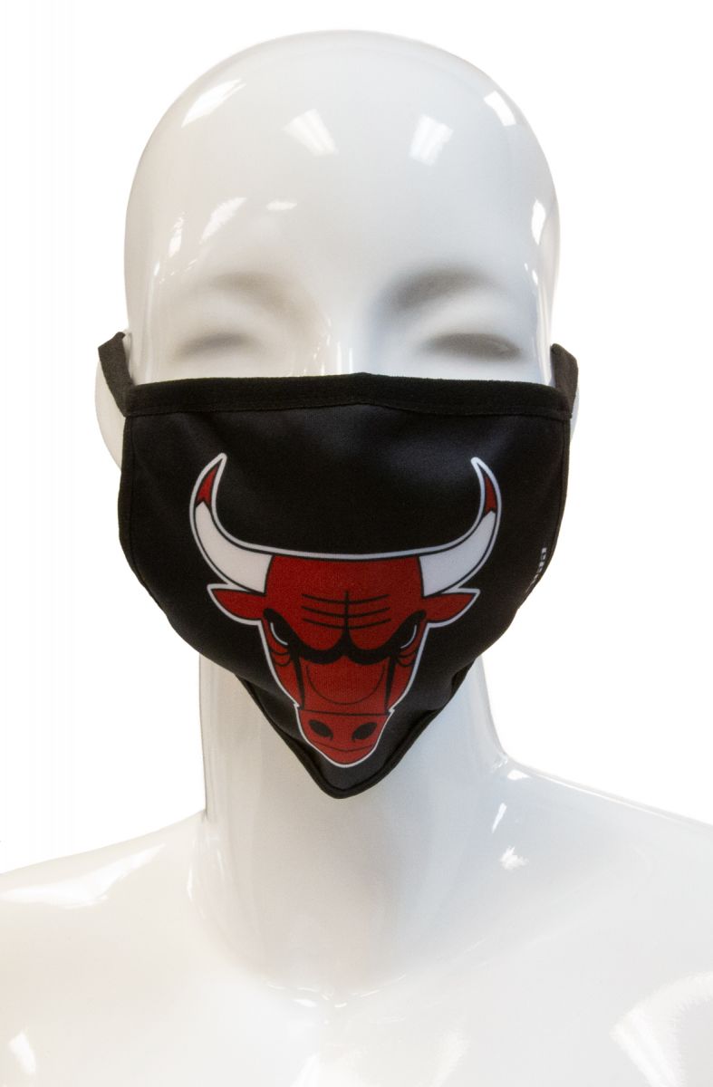 PRO STANDARD 2-Pack Chicago Bulls Logo Mask BCB751331-BLK - Karmaloop