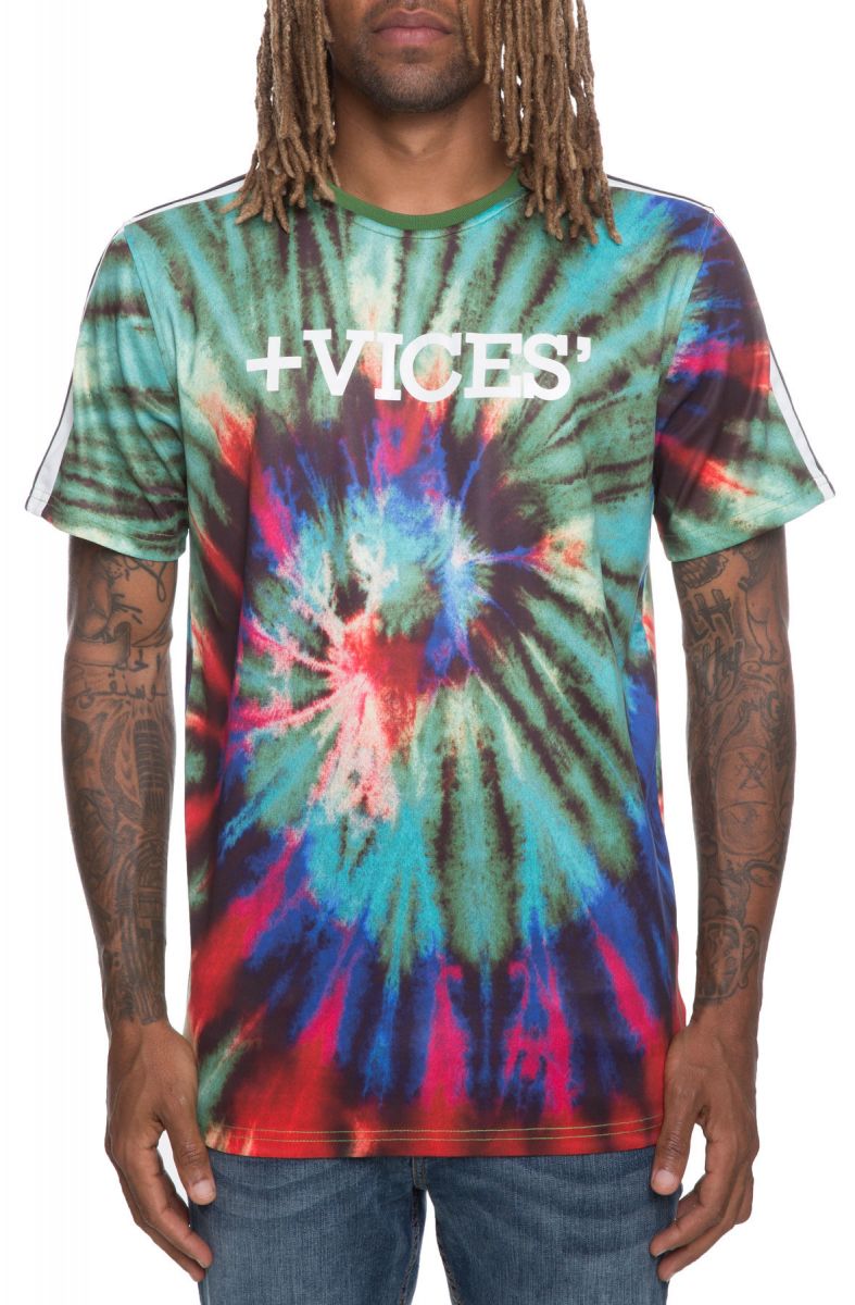 HUDSON The Tie Dye Tee in Green H1052054-GRN - Karmaloop