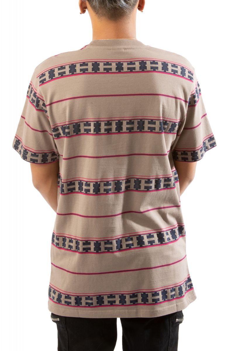 HUF Palisades Stripe Knit Top KN00302-WNT - Karmaloop