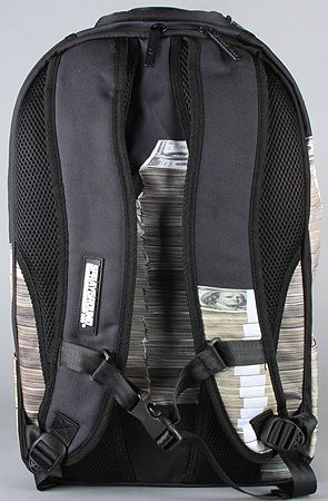The Money Stacks Backpack in Black