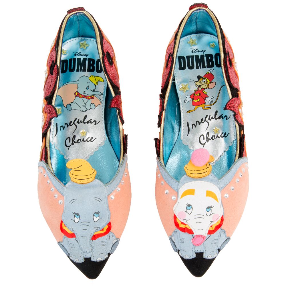 IRREGULAR CHOICE Disney's Dumbo x Irregular Choice Little Star Flats ...