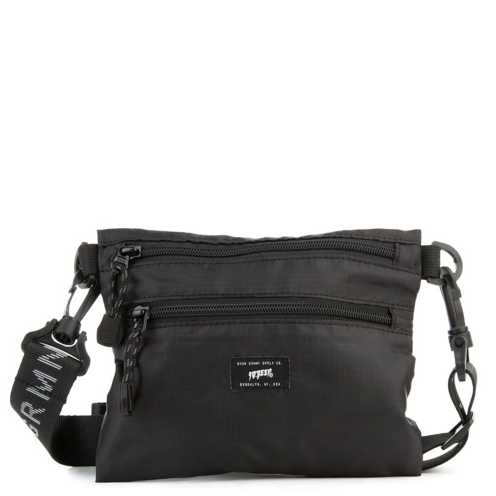 10 DEEP Division Side Bag in Black 191TD6905-BLK - Karmaloop
