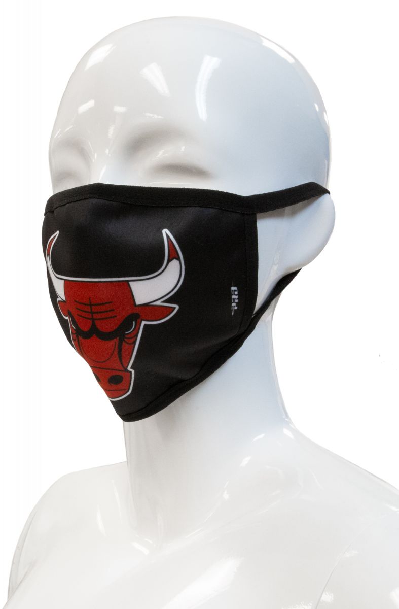 PRO STANDARD 2-Pack Chicago Bulls Logo Mask BCB751331-BLK - Karmaloop