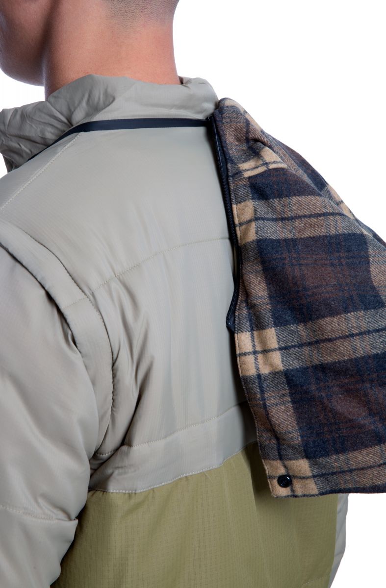 ALL GOOD Baffle Tourist Zip-Off Jacket F18-2004 - Karmaloop