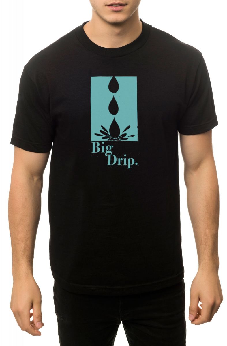 STREET VAULT The Big Drip Tee in Black SV-BIGDRIP-TEE-BLK - Karmaloop