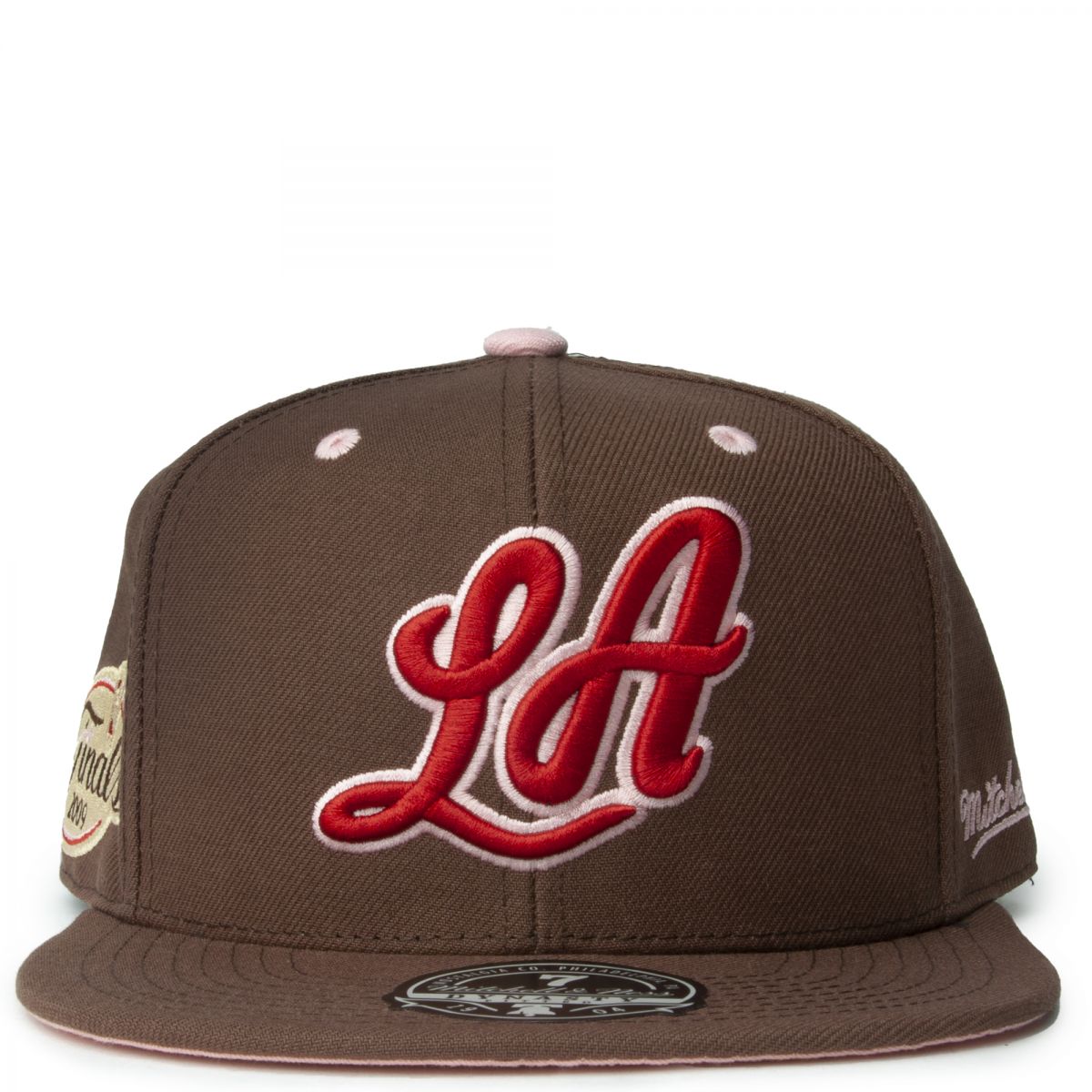 MITCHELL & NESS NBA Brown Sugar Bacon Fitted Hat 6HSFSH21250-LALBROW ...