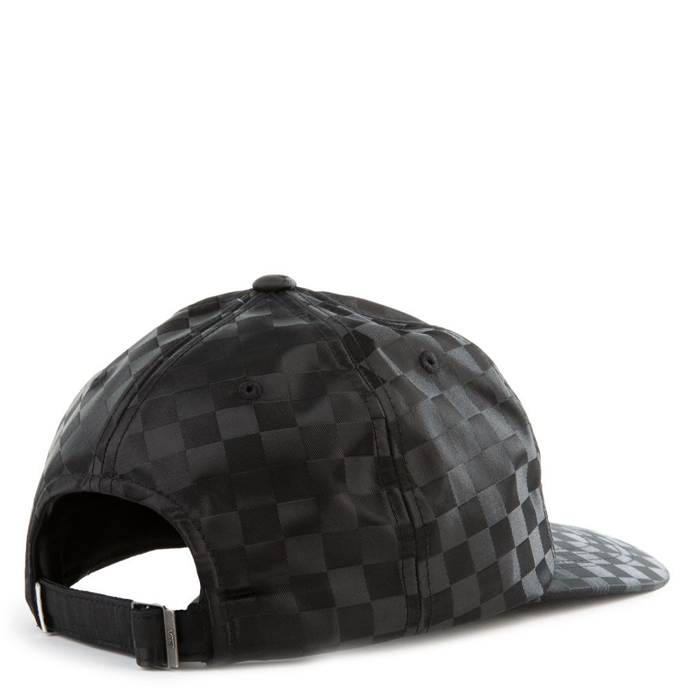 VANS Glazier Checker Hat in Black VN0A3D3NJ0Z - Karmaloop