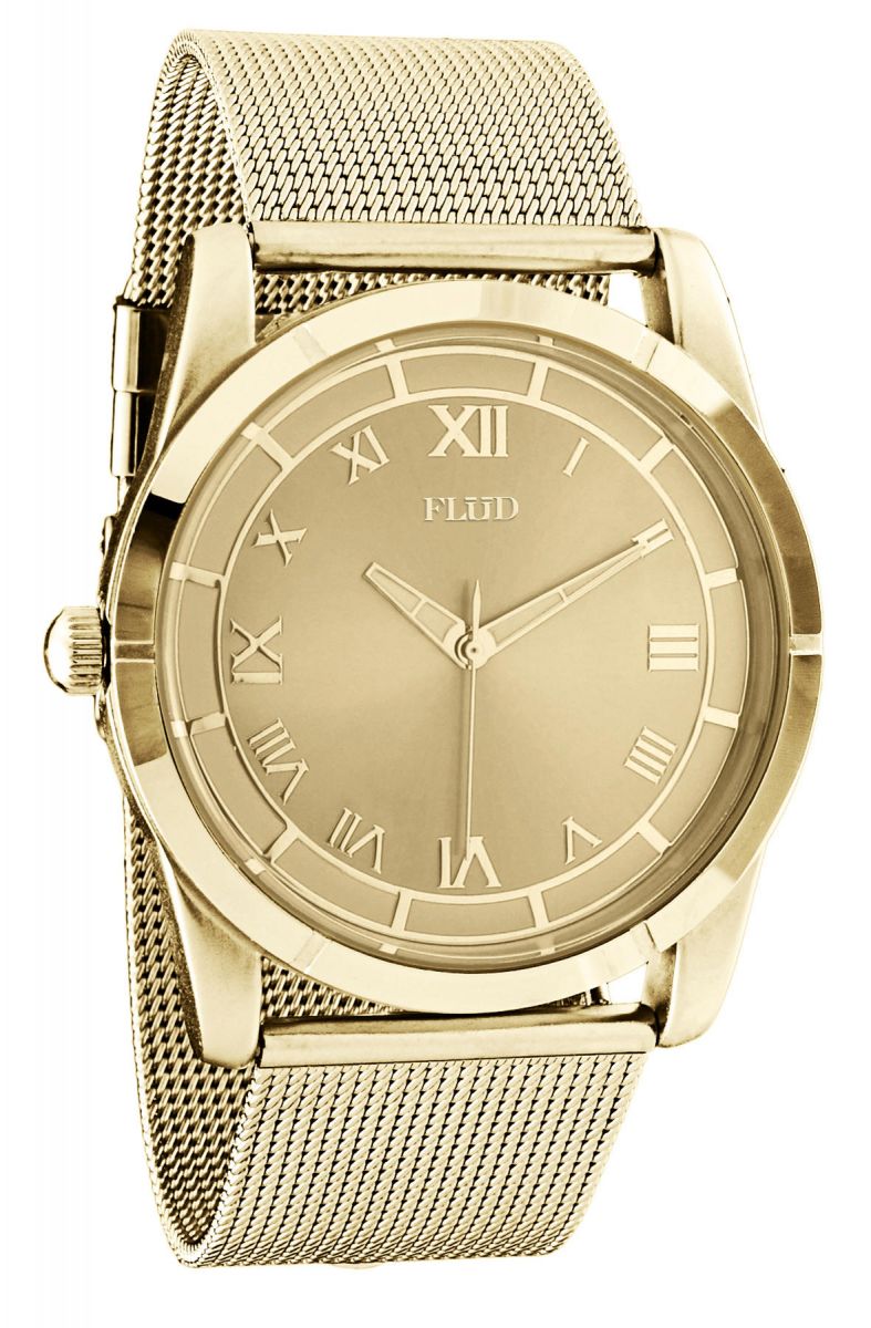Flud Watches Watch Moment in Gold