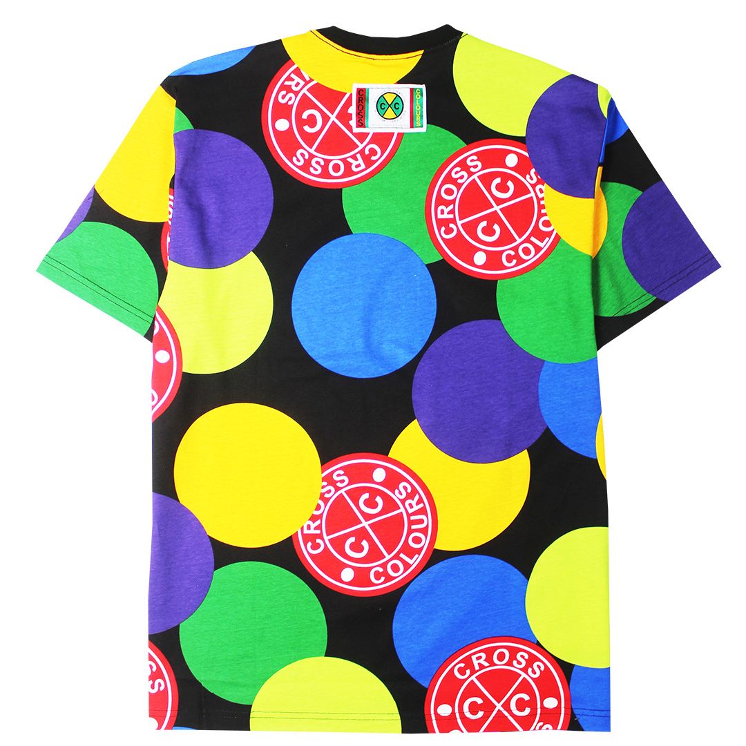 CROSS COLOURS Vintage Dots Tee C1001CLS-DOT - Karmaloop