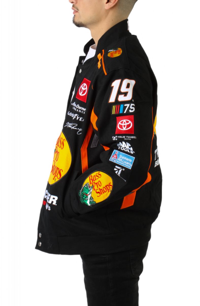 JH DESIGN Bass Pro Racing Jacket MT0303BP23-BLK - Karmaloop