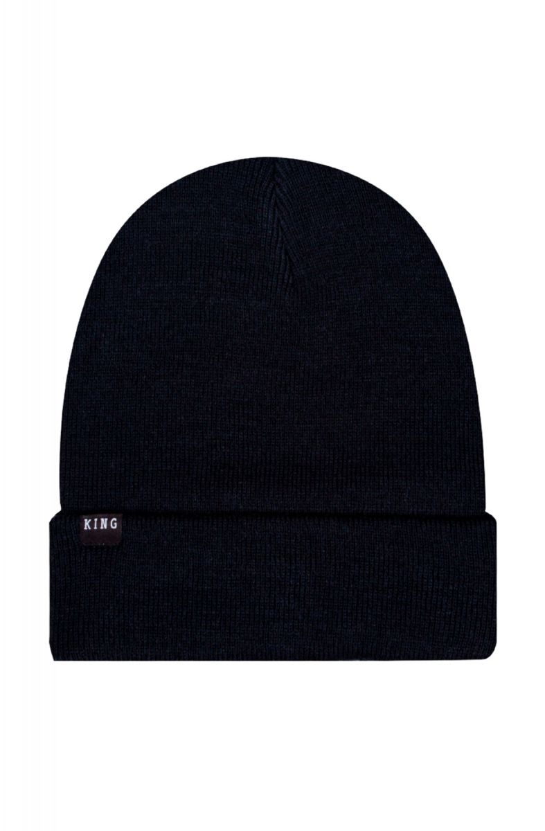 KING APPAREL Tennyson Beanie - Ink Blue AW22-TBI-OS - Karmaloop