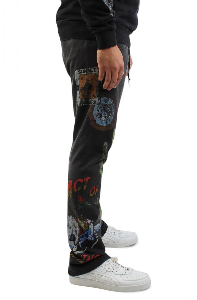 FIRST ROW ADVENTURE DEPT JOGGER FRB2488-BLK - Karmaloop