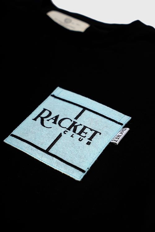 THE HIDEOUT CLOTHING Racket Club Tee THC-RA-SO-BLACK - Karmaloop