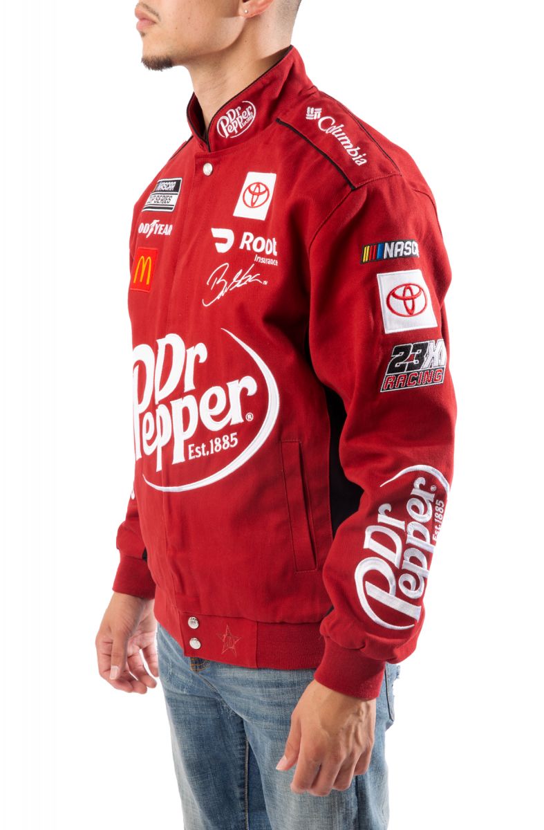 JH DESIGN Dr. Pepper Racing Jacket BW0303DR21-BUR - Karmaloop
