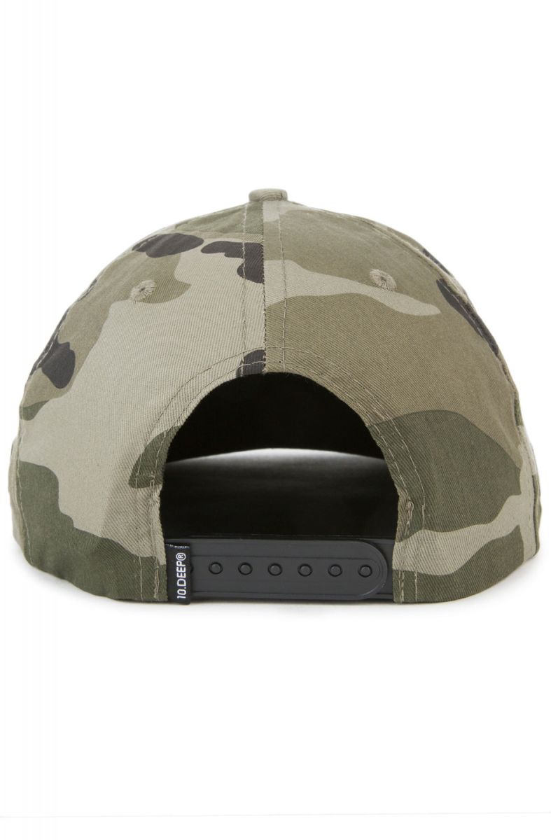 10 Deep Hat Japan Snapback Faded Woodland Camo