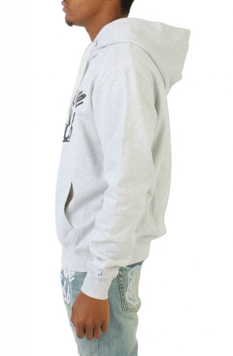 BILLIONAIRE BOYS CLUB Script Hoodie 831-7309GRY - Karmaloop