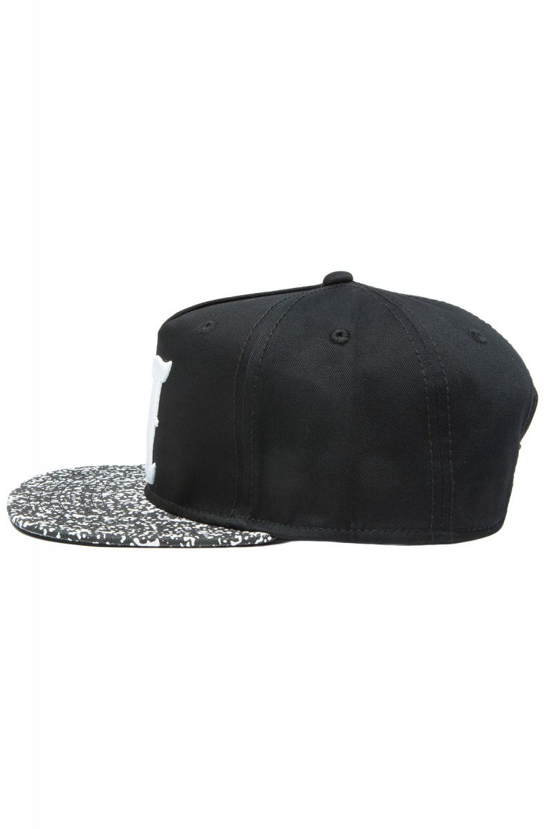 NEFF The World Champ Snapback in Black 15F00042-BLK - Karmaloop