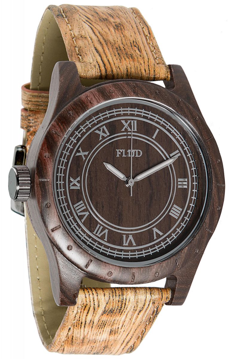 Flud Watches Watch Big Ben Watch in Oak Brown