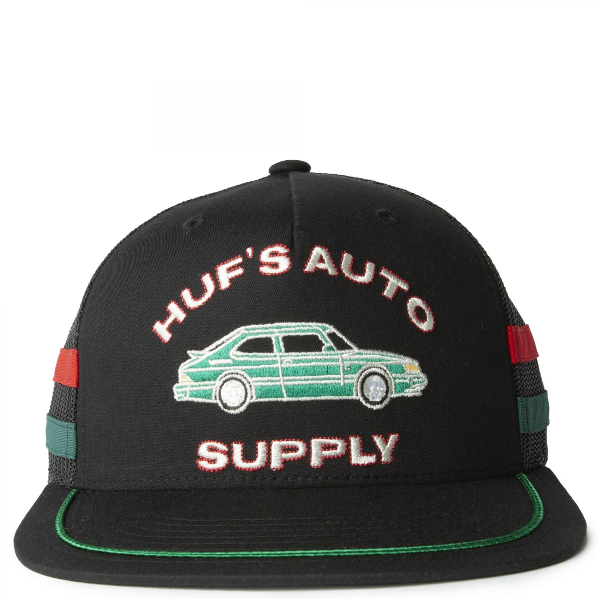 HUF Auto Supply Trucker HT00705-BLK - Karmaloop