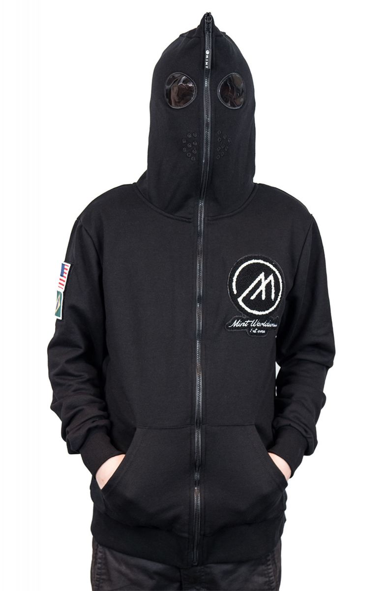 MINT Mint Tech Hoodie Black MTHBK - Karmaloop